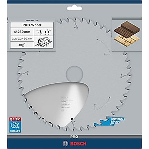 Bosch 2608640728 Circular Saw Blade "Top Precision" Opwoh 9.84inx30mm 40T