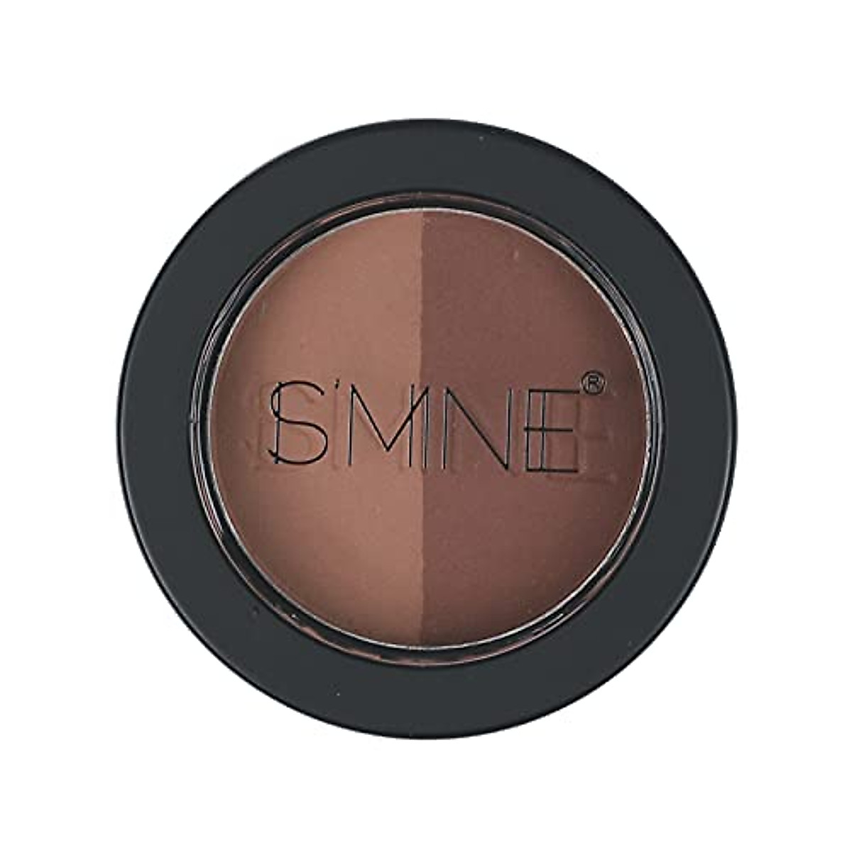 IS'MINE Single Duo Matte Eyeshadow, Dual Color, Longwear, Red Light Brown Eye Makeup for Day & Night