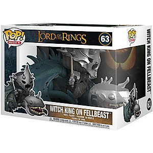 Funko Pop! Rides: Lord of The Rings - Witch King with Fellbeast, Multicolor
