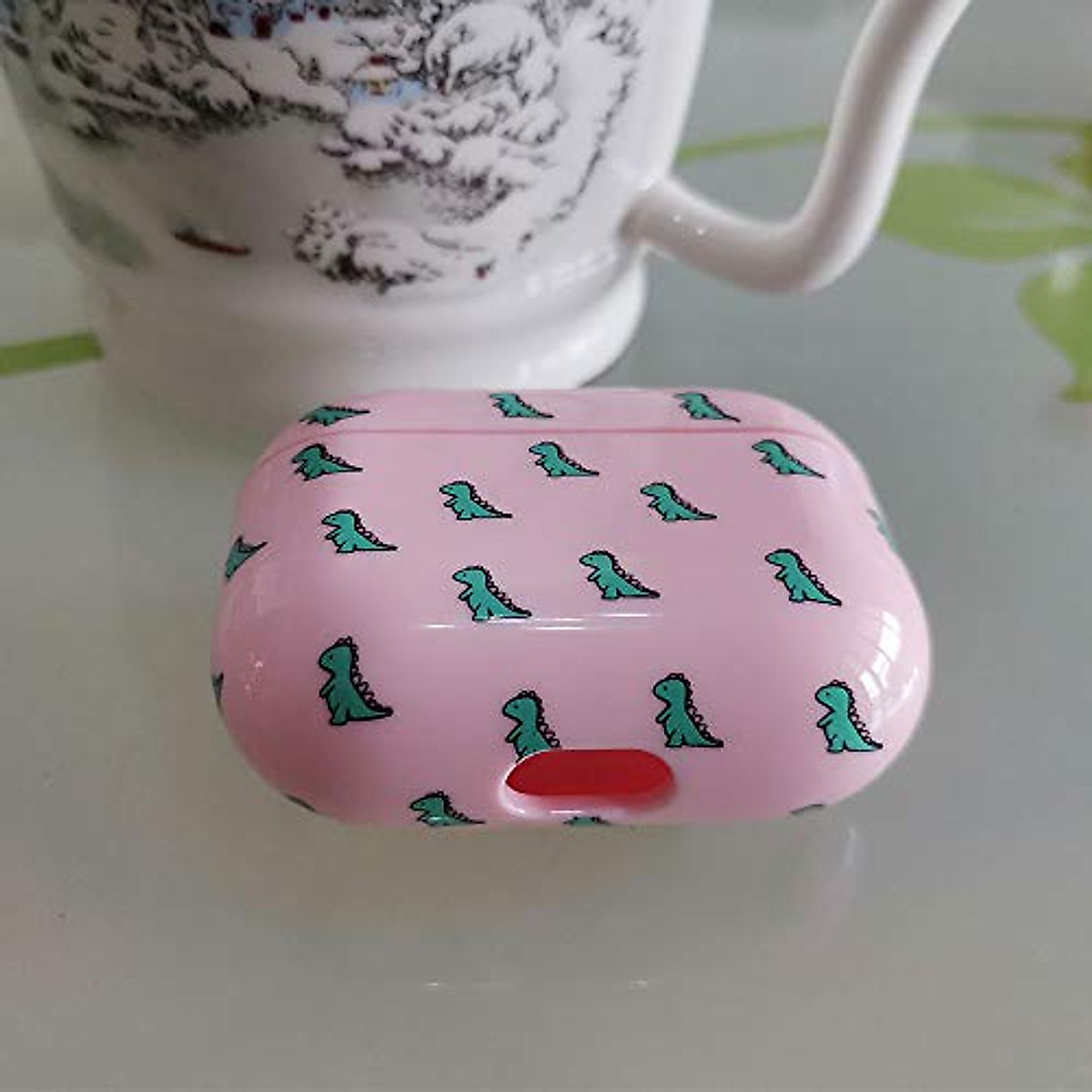 Rertnocnf Case Compatible with Airpods Pro Case, Portable Hard Plastic Anti-Scratch Shockproof Waterproof Wireless Headphone Protective Cover