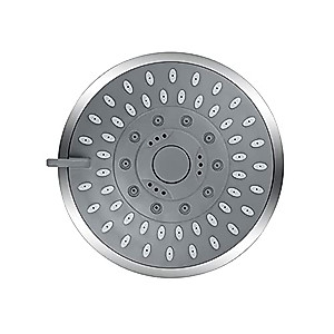 Solimeta High Pressure Shower Head, High Flow Bathroom Showerhead with Adjustable Brass Ball Joint