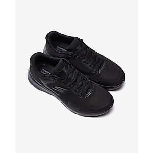 Skechers Men's Gowalk Flex-Athletic Workout Walking Shoes with Air Cooled Foam Sneakers, Black 1, 12.5