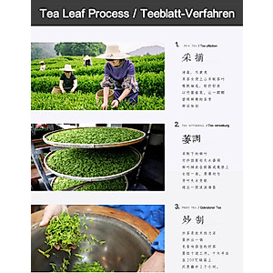 West Lake Longjing Tea(Yu Qian),Fresh Dragon Well Green Tea Leaf picked Before Grain Rain Day,Tea Farmer Direct Sale,250g/8.8 oz.,雨前龙井