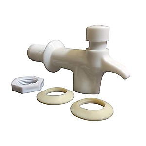 AquaNation BPA Free Replacement Cooler Faucet Water Bottle Jug Reusable Push Button Spigot Spout Water Beverage Lever Pour Dispenser Reid Valve Gravity Water Crock Water Tap