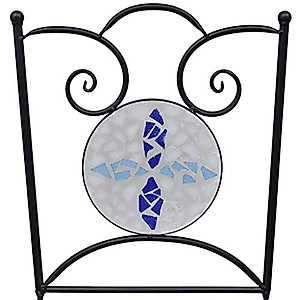 Folding Metal Bistro Chair, Outdoor Patio Furniture Weather Resistant Garden Chairs, Sets of 2