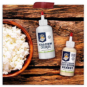 Liquid Microbial Rennet For Cheese Making | Vegetarian | Milk Coagulant | Make Cheese At Home Including Vegan Cheese |