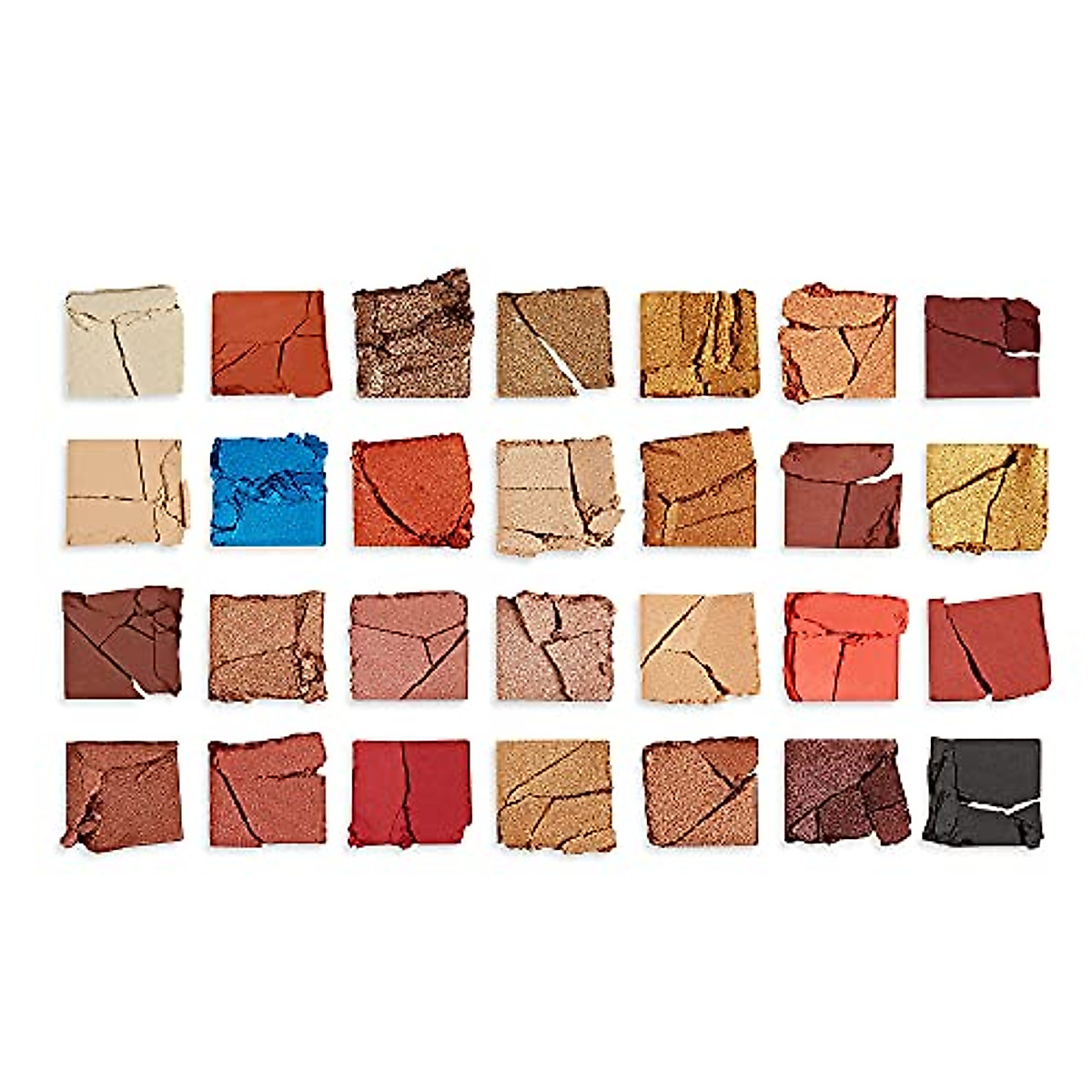 Makeup Revolution, Heatwave, Eyeshadow Palette, 28 Shades, 33.6g