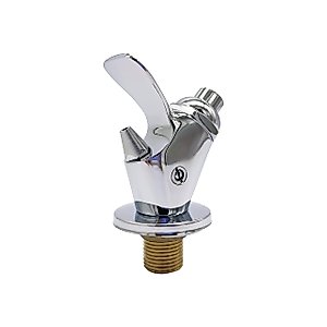 G1/2"Size Drinking Fountain Faucet Kitchen Outdoor Brass Drinking Fountain Bubbler Tap,HONGBEC Bathroom Press Drinking Water Filter Tap Drinking Water Faucet Polished Chrome