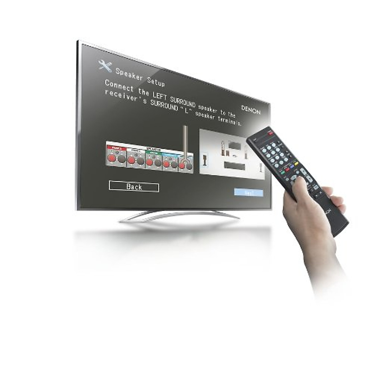 Denon AVR-E300 5.1 Channel 3D Pass Through and Networking Home Theater AV Receiver with AirPlay (Discontinued by Manufacturer)