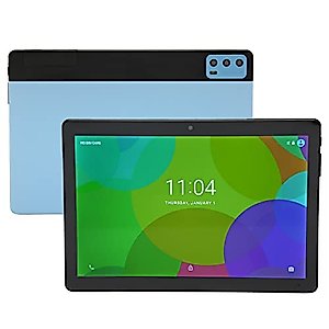 Cuifati 10in Tablet 4GB, Tablet RAM 256GB ROM 1080x1960 IPS HD, 4G Network Calling 5G WiFi for 11 Tablet PC 100‑240V (US Plug)