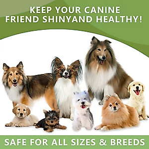 Omega 3 Fish Oil for Dogs - Dog Skin and Coat Supplement with EPA & DHA Fatty Acids for Dog Itch & Allergy Relief, Reduce Shedding, Shiny Coats, Joint Health, Omega 3 for Dogs Supplement - 180 Counts