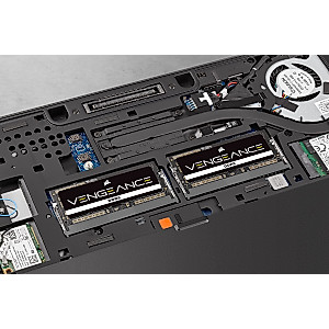 CORSAIR VENGEANCE SODIMM DDR5 RAM 64GB (2x32GB) 4800MHz CL40 Intel XMP iCUE Compatible Computer Memory - Black (CMSX64GX5M2A4800C40)