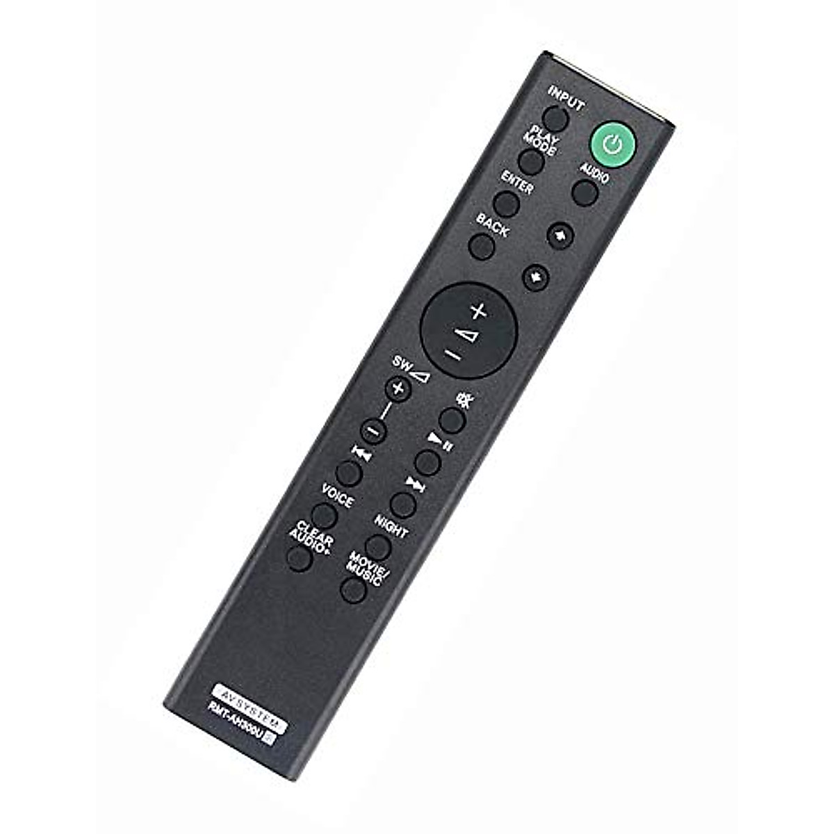 RMT-AH300U Remote Control Replacement for Sony Sound Bar HTCT290 HT-CT290 HTCT291 HT-CT291 SA-CT290 SA-CT291 RMTAH300U
