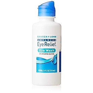 B&L Eye Wash Size 4z Bausch & Lomb Advanced Eye Relief, Eye Wash Eye Irrigating Solution