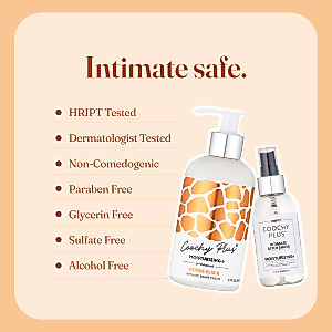 Coochy Plus Intimate Shaving Complete Kit - CITRUS ELIXIR & Organic After Shave Protection Soothing Moisturizer – Antioxidant Formula Prevents Razor Burns, Itchiness & Ingrown Hairs