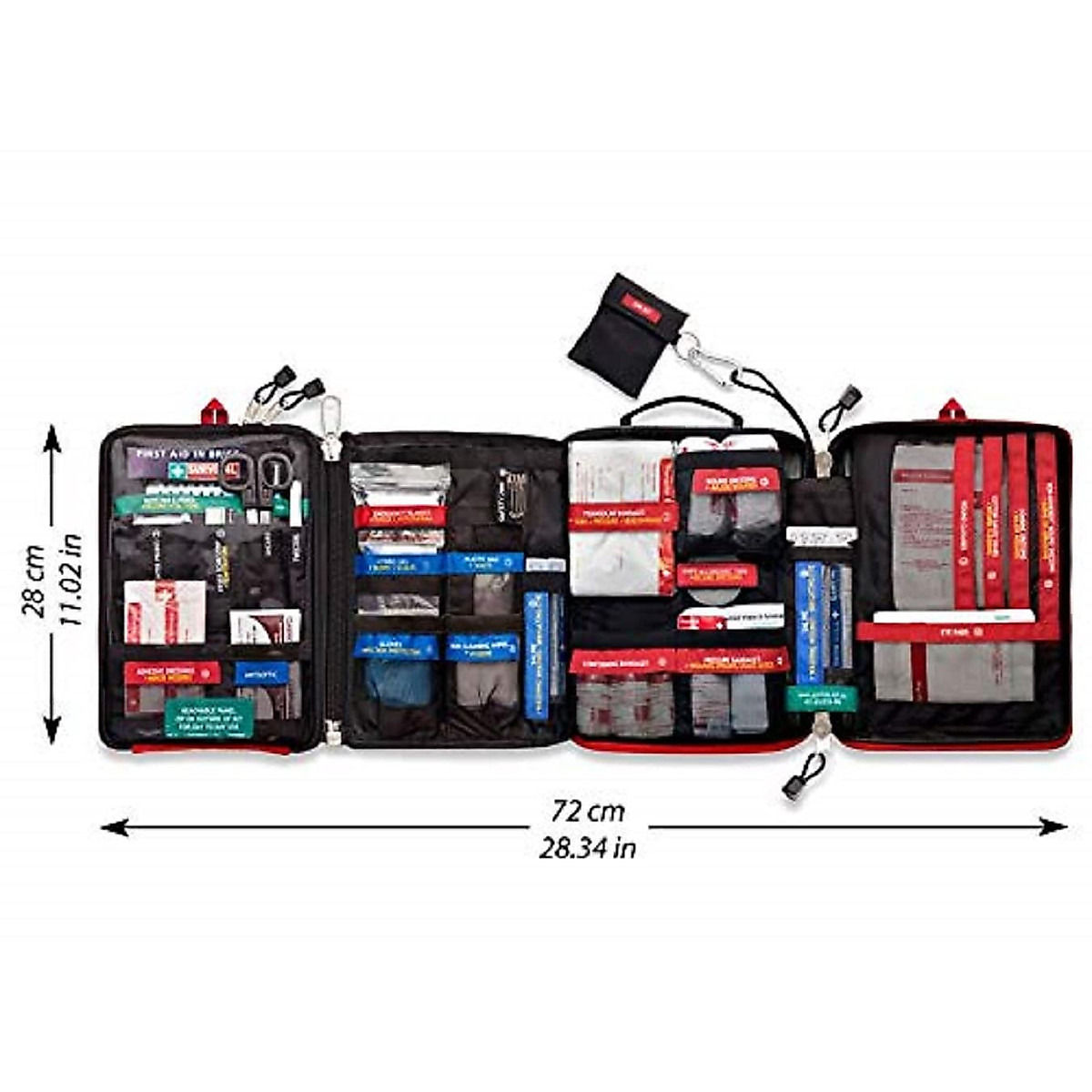 Survival Workplace/Home First Aid Kit USA - for Emergency Care at Home/Workplace