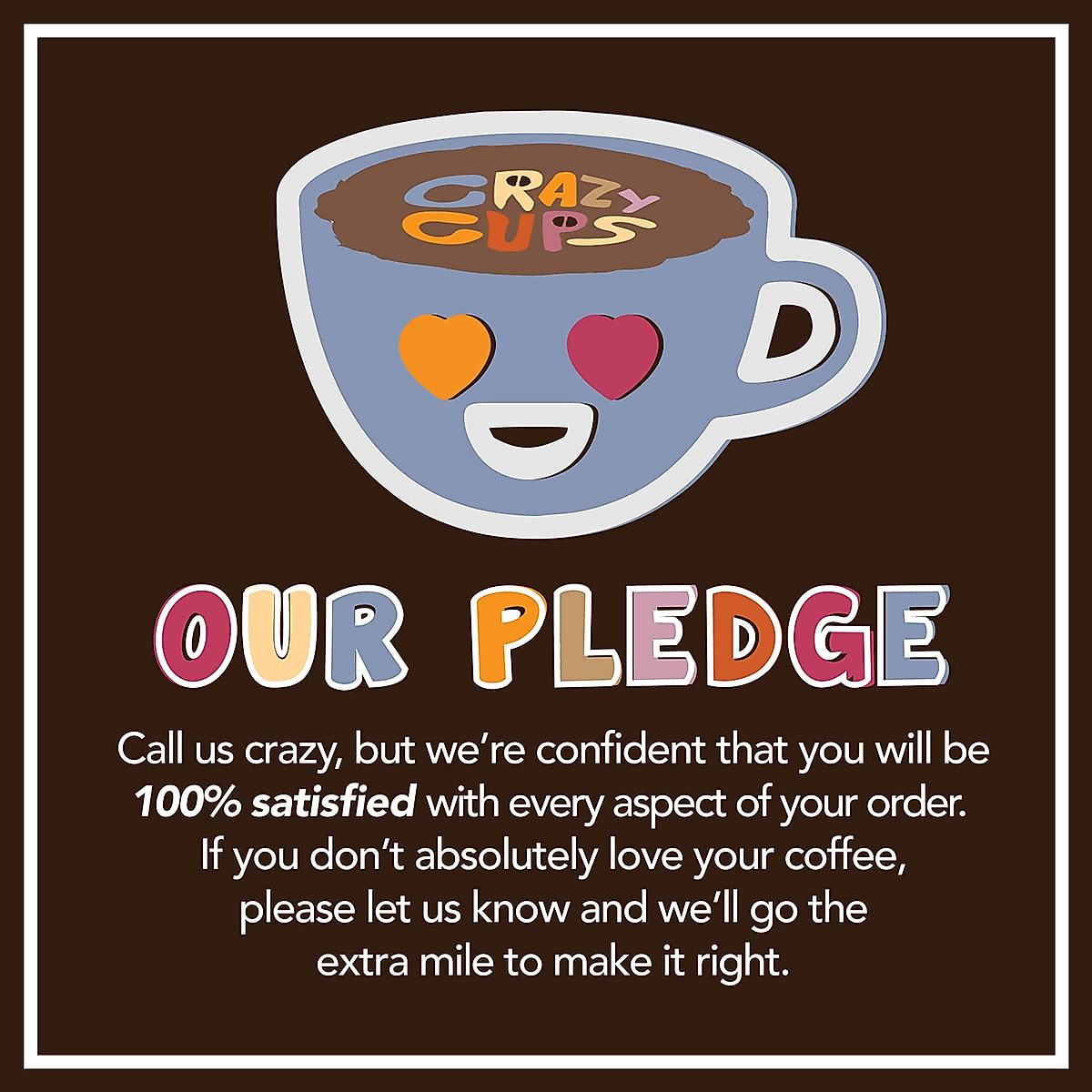 Crazy Cups Flavored Coffee in Single Serve Coffee Pods - Flavor Coffee Variety Pack for Keurig K Cups Machine from Crazy Cups, 30 Count