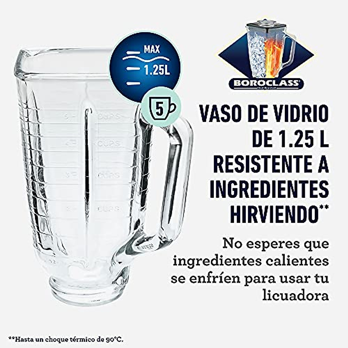 Oster Original 3 Speed Chrome Blender, 6 Times more Durable Motor, 10 Times Stronger, 5 Cup Glass Jar