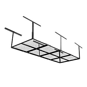 Titan Attachments Overhead Storage Rack 4' x 8' Adjustable Height