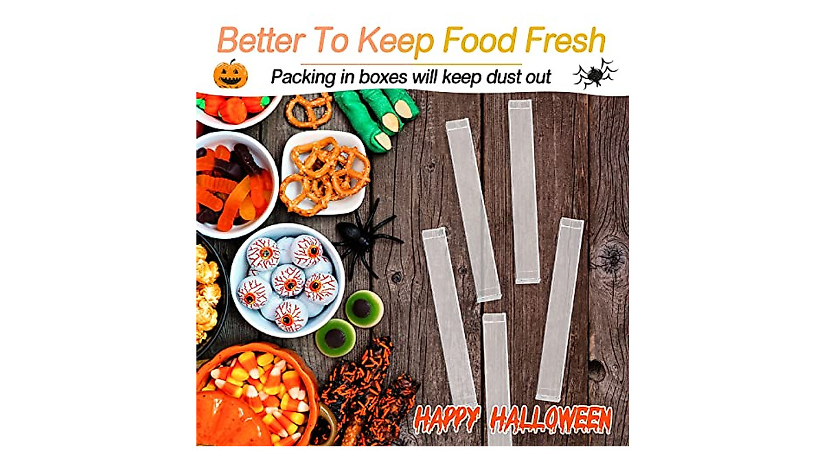 Clear Pretzels Rods Boxes for Weddings & Parties | 40 Pack