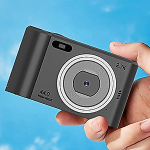 Yanvan Cameras for Photography, New 44 Million Student Digital Camera 2.4 Inch High-Definition&16 Times Digital Zoom Electronic Anti-Shake Face Detection, Gifts for Students Adults