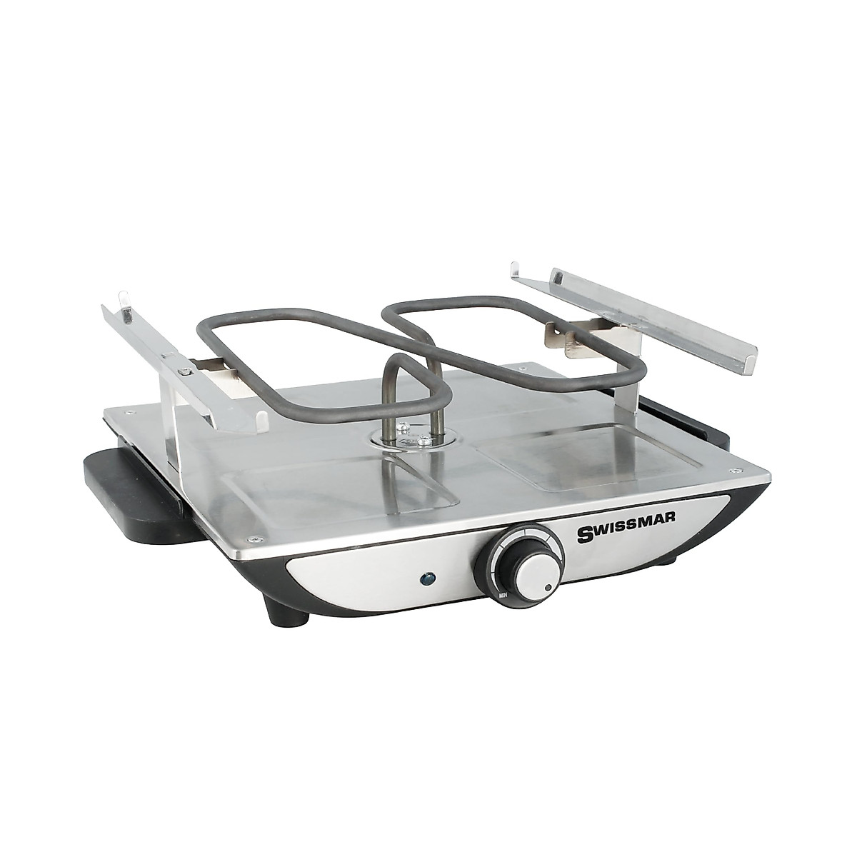 Swissmar Geneva 4-Person Stainless Steel Raclette
