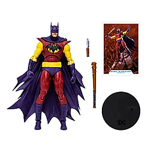 McFarlane Toys, DC Multiverse Batman of Zur-En-Arrh 7-inch Action Figure with 22 Moving Parts, Collectible DC Batman Figure with Unique Collector Character Card – Ages 12+