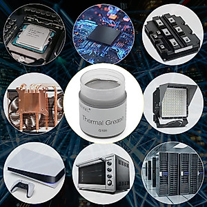 GENNEL G105 20g Grey Thermal Paste, Heatsink Paste, Thermal Compound Grease for CPU GPU Processor PS4 PS5 Xbox Chipset IC Ovens Cooler Cooling