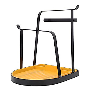 YARNOW Shelf Sink Storage Rack Utensil Holders Kitchen Utensil Holder Pot Pan Organizer Pan Cover Stand Chopping Board Organizer Soup Ladle Bracket Countertop Spoons Bracket Spatula Rest