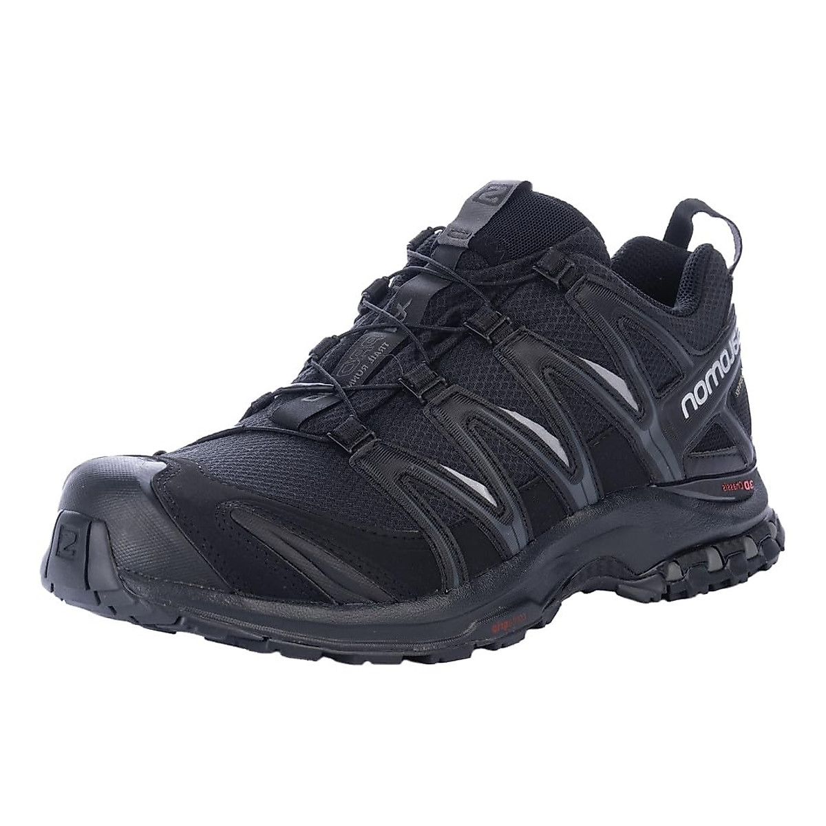 Salomon Men's XA PRO 3D GORE-TEX Trail Running Shoes for Men, Black / Black / Magnet, 10