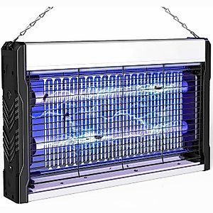 Bug Zapper Indoor, Powerful Electric Mosquito Zapper, LED Light Less Power, Durable Fly Trap Mosquito Trap, Ariie Fly Killer Fly Zapper