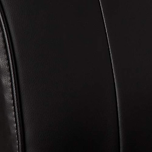 Boss Office Products Leather Adjustable Task Chair Without Arms, Black, B563