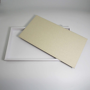 888 Display 5 Pack Beige Linen Jewelry Pads Jewelry Organizer can be used with any standard size trays. Ideal to use for organizing jewelry at a store or just at home.
