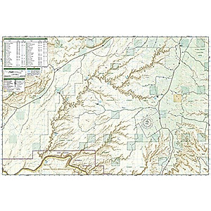 Grand Gulch, Cedar Mesa Plateau Map [BLM - Monticello Field Office] (National Geographic Trails Illustrated Map, 706)
