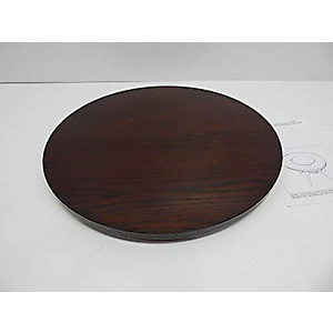 Crown Mark 2721-lzssn 21" Ferrara lazy susan, 21 Inch Round, espresso