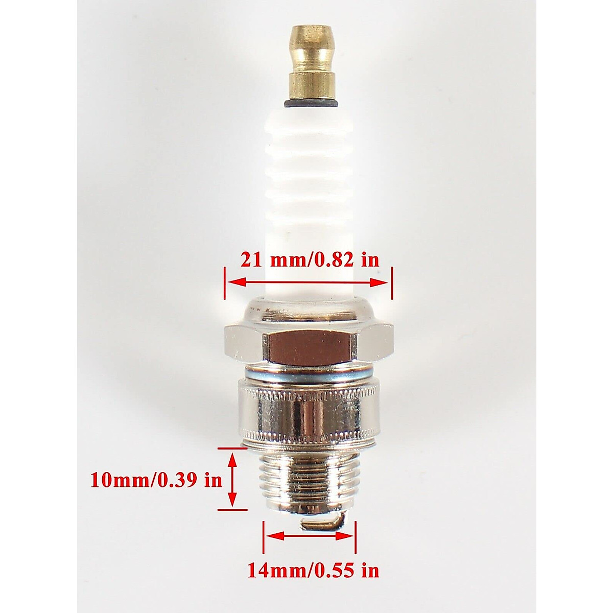 QDYZPP For Air Filter Spark Plug For Husqvarna 5521P 21-Inch 140cc Lawn Mower w/B&S engine