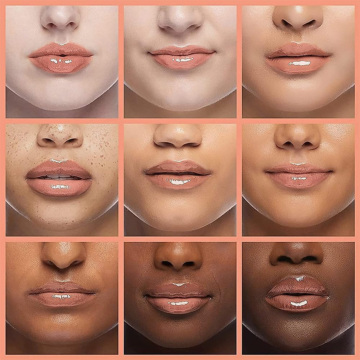 Hydrating Lip Glow Oil, Moisturizing Lip Glow Oil, Nourishing Glossy Transparent Lip Oil, Plumping Lip Oil, Lip Balm, Non-sticky Tinted Toot Lip Balm for Lip Care (CLEAR) 0.2 OZ