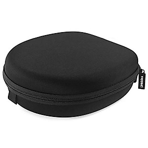Linkidea Headphones Carrying Case Compatible with Bose QuietComfort 45, QC35 II, QC25, QC15, QCSE Case, Protective Hard Shell Travel Bag with Cable, Charger Storage (Black)