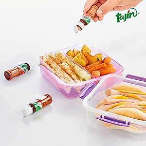 Tajín Clásico Chile Lime Seasoning Mini Display 0.35 oz, 40 Mini Bottles (Pack of 1)