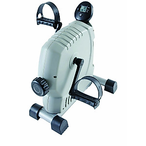 CanDo Magneciser Pedal Exerciser Smooth Quiet Compact Peddler for Home, Work, Desk, Office, Exercises Arms and Legs Range of Motion Rehabilitation Fitness