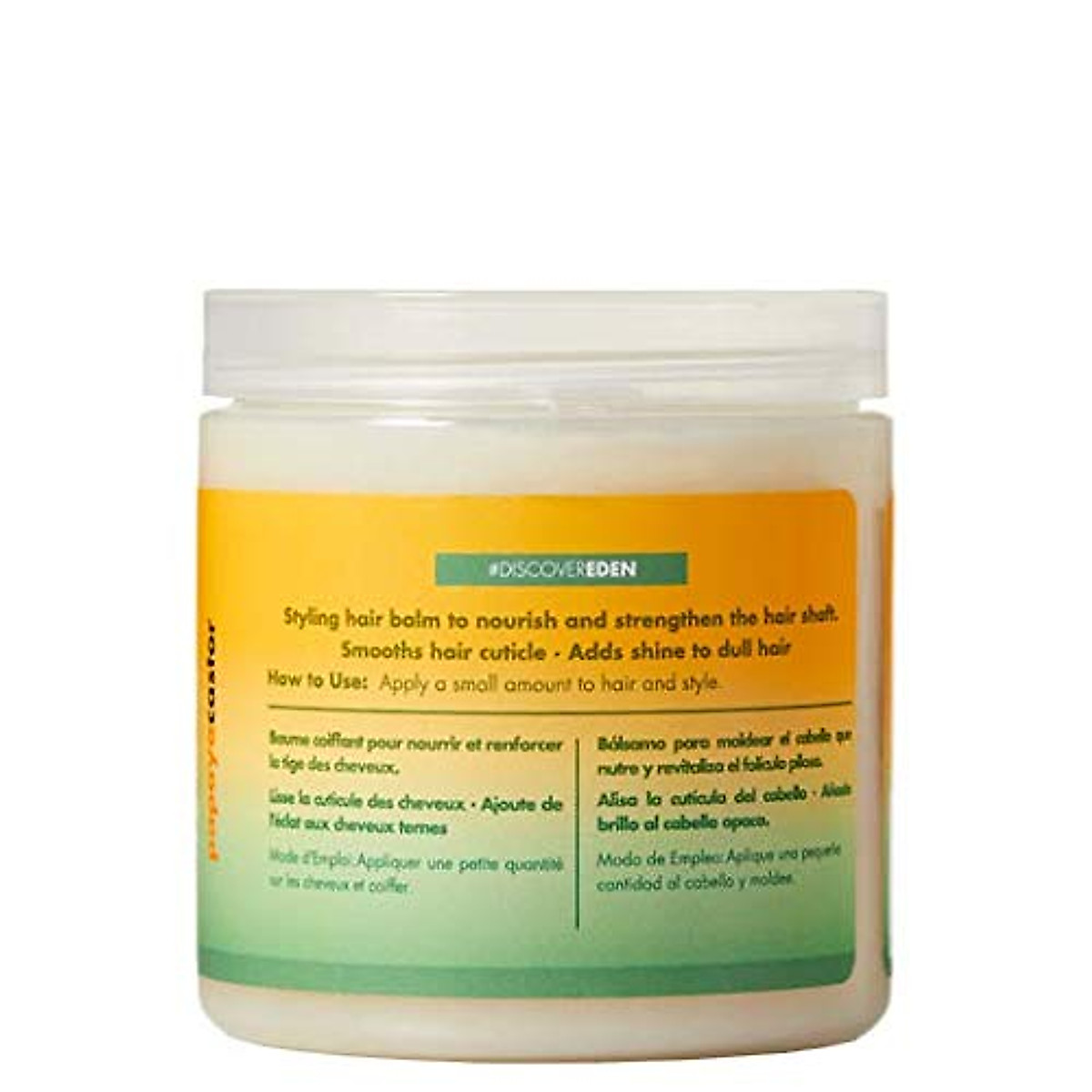 EDEN BodyWorks Papaya Castor Conditioning Hairdress | 8 oz | Reduce Frizz, Nourish Hair & Scalp - Light Hold