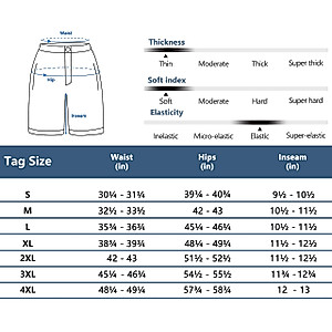 Little Donkey Andy Men's Stretch Quick Dry Cargo Shorts for Hiking, Camping, Travel Navy Size L