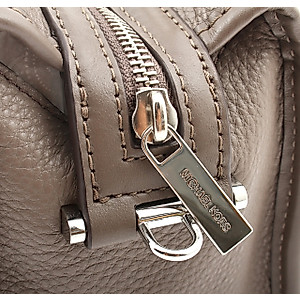 Michael Kors Geneva Large Leather Satchel, 30F6STXS1L (Cinder)