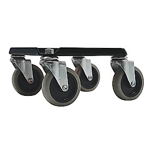 Extreme Max 5800.0232 V-Slides Snowmobile Dolly System - Steel, Black