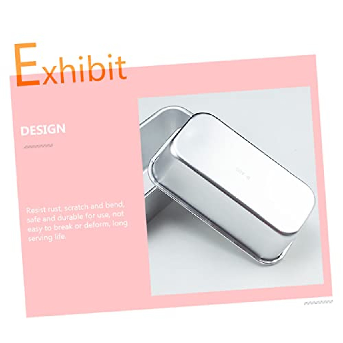 Cabilock Hamburger Buns Pizza Oven 1pc Toast Mold Jelly Donuts Nonstick Bread Box Household Toasting Box Non Stick Pan Aluminum Alloy Silver Household Hamburger Bun Cheesecake