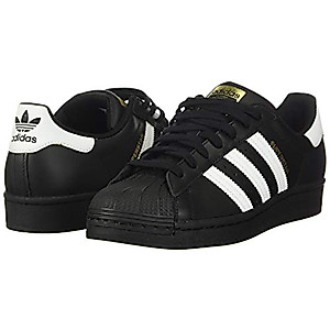 adidas Originals Men's Superstar Shoe Running White/Black, ((18 M US)