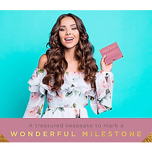 Lucky Feather 30th Birthday Gifts for Women; 30th Birthday Bracelet with 30 14K Gold Dipped Beads on Adjustable Cord; 30 Birthday Gift Ideas for Her