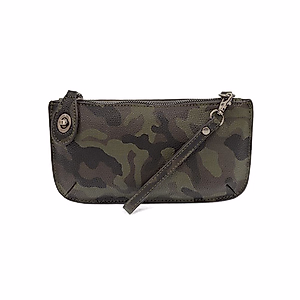 Joy Susan Mini Crossbody Wristlet Clutch (Olive Camo)