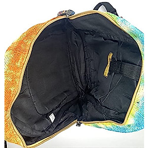Unique design Himalaya Hemp Backpack Small Backpack Hippie Backpack Festival Backpack Hiking & Tablet Backpack FAIR TRADE Handmade with Love