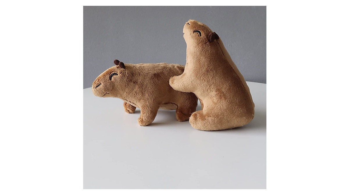 Cute Capybara Plush Toy - Soft, Stress-Relieving Small Stuffed Animal